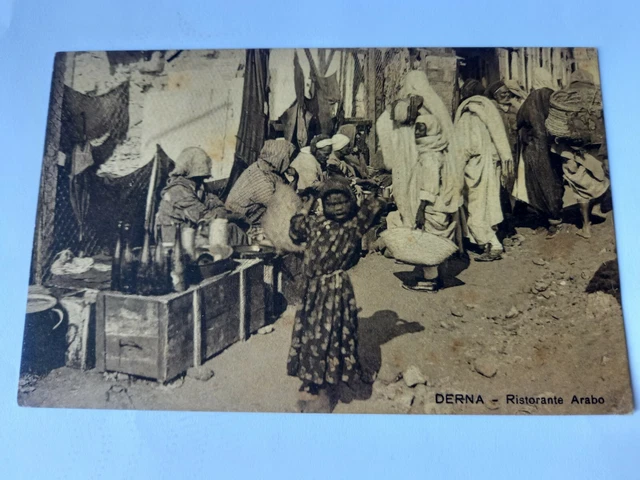 CARTOLINA COLONIALE Timbro Ospedale Militare Derna EUR 15,00 - PicClick IT