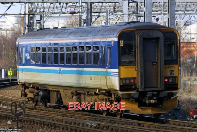 PHOTO CLASS 153 153329 At Crewe On 30/03/01 £1.65 - PicClick UK