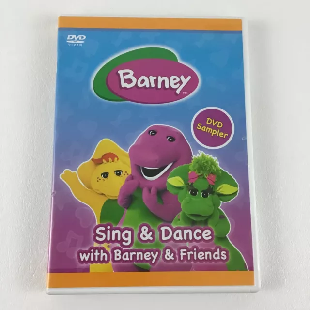 BARNEY SING & Dance With Barney And Friends Rare DVD Sampler 2008 EUR ... BARNEY SING & Dance With Barney And Friends Rare DVD Sampler 2008 EUR ...