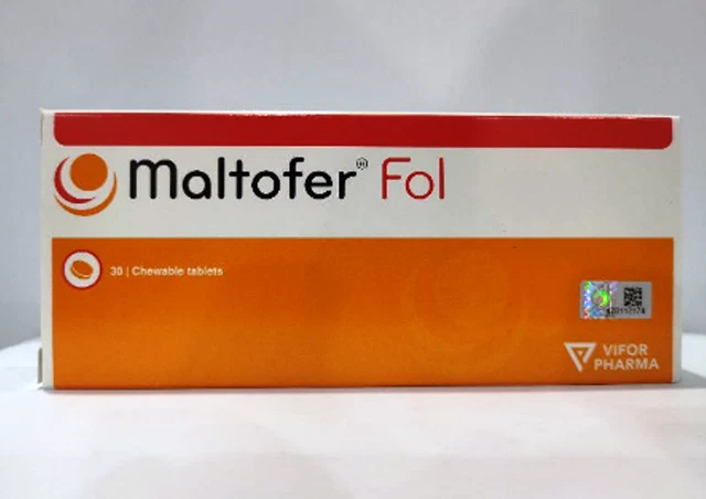 5 BOXES X MALTOFER FOL FOR IRON DEFICIENCY + FOLIC ACID TABLET 30'S DHL ...