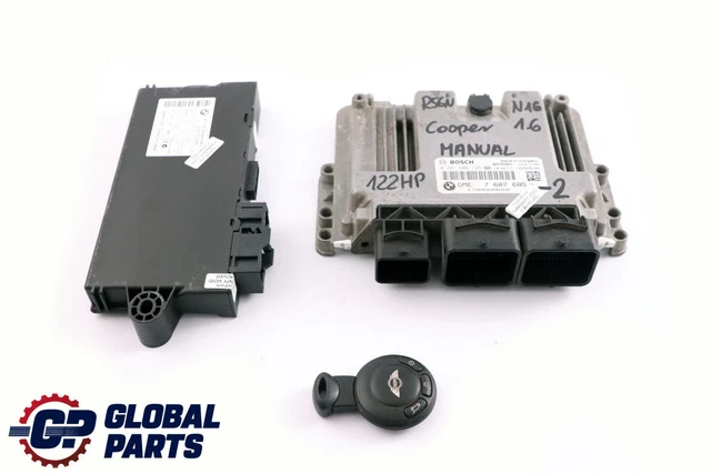 MINI COOPER R56 LCI N16 1.6 Petrol Engine ECU Kit DME 7607685 + CAS 3 ...