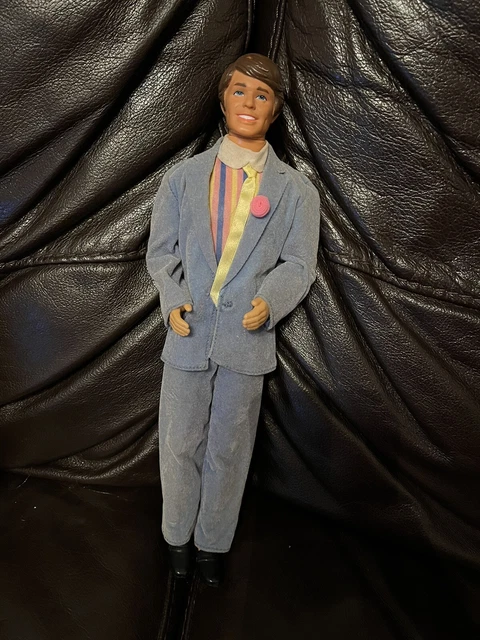 BARBIE VINTAGE KEN Doll 1970’s 1980’s Taiwan In Blue Velvet Suit £6.99 ...
