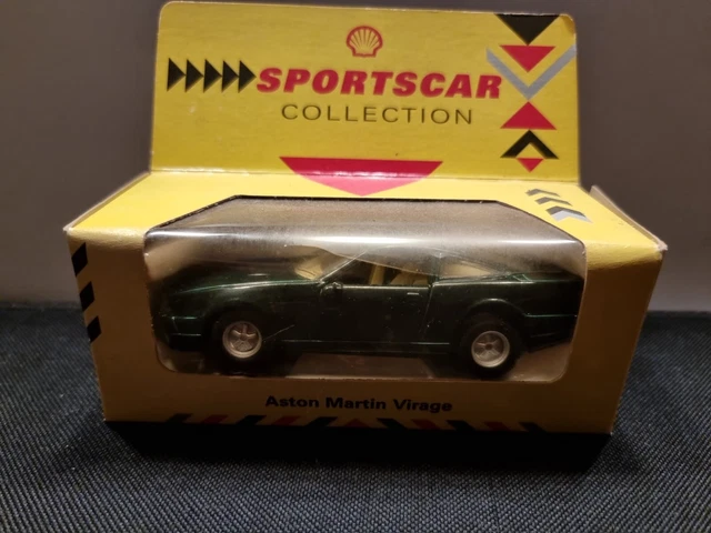 SHELL SPORTSCAR COLLECTION Model Car - ASTON MARTIN VIRAGE (Boxed) £4. ...