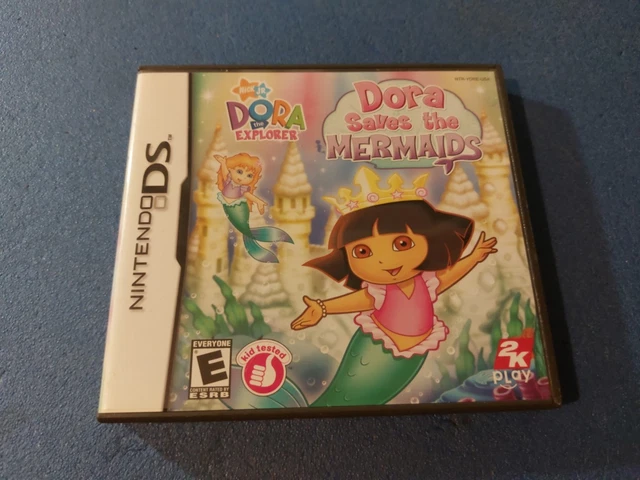 NINTENDO DS DORA Explorer Dora Saves The Mermaids US USA Ntsc EUR 37,99 ...