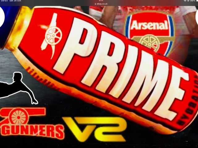 🇬🇧 PRIME ARSENAL X Hydration Drink. 🏴󠁧󠁢󠁥󠁮󠁧󠁿 £2.75 - PicClick UK