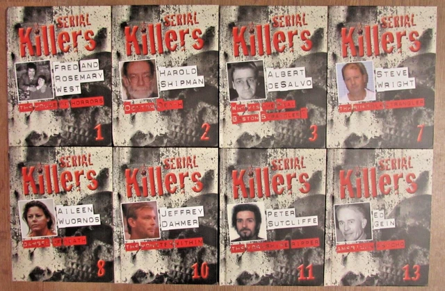 8 SERIAL KILLERS DVD COLLECTION by DISCOVERY CHANNEL ** £4.50 UK POST ...