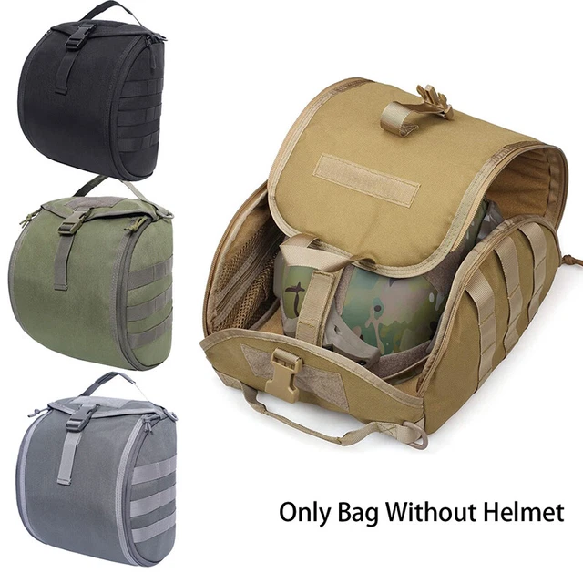 TACTICAL HELMET BAG Pack Multi-Purpose Military Carrying Pouch For ...