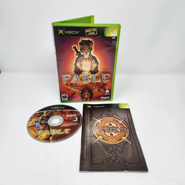 FABLE XBOX, 2004 CIB Complete Tested Working Not for Individual Sale ...