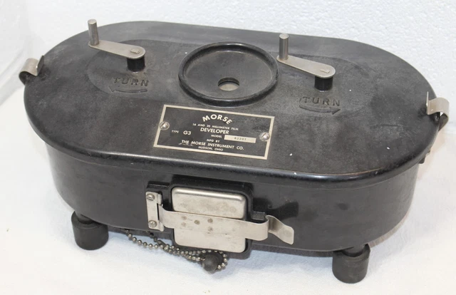 MORSE G3 MODEL B2201 16mm & 35mm Movie Film Developer Developing Tank ...