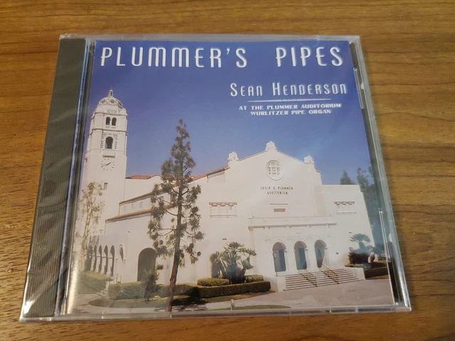 PLUMMERS PIPES CD Sean Henderson At The Wurlitzer Theatre Pipe Organ ...