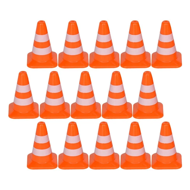 21 PCS KIDS Toys Traffic Cones Small Mini Safe Learning for Children ...