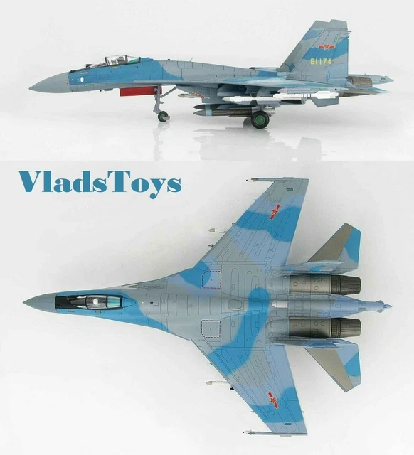 HOBBY MASTER 1:72 Sukhoi Su-35S Flanker-E Chinese PLAAF #61174 HA5703 ...