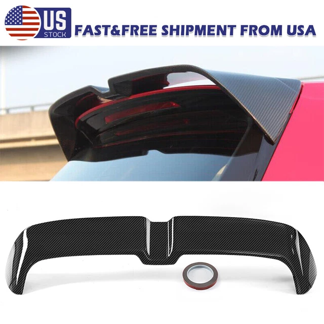 FOR 15-20 VW GTI R MK7 MK7.5 Carbon Fiber Oettinger Style Rear Roof ...