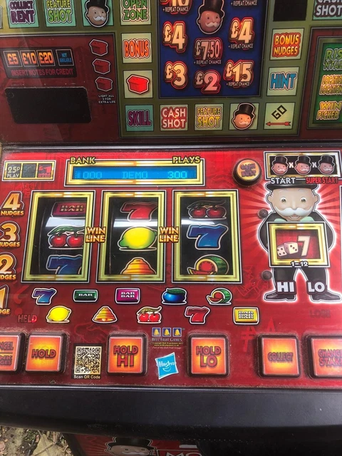 MONOPOLY TAKE OVER £100 Jackpot Fruit Machine £170.00 - PicClick UK