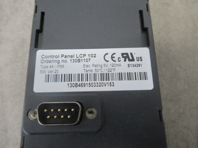 Danfoss Control Panel Lcp102 Inverter Hmi Device Danfoss 130b1107