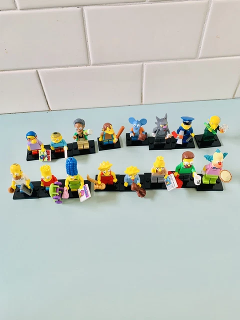 LEGO MINI FIGURE The Simpsons Series 1 Simpson Complete Full Set of 16 ...