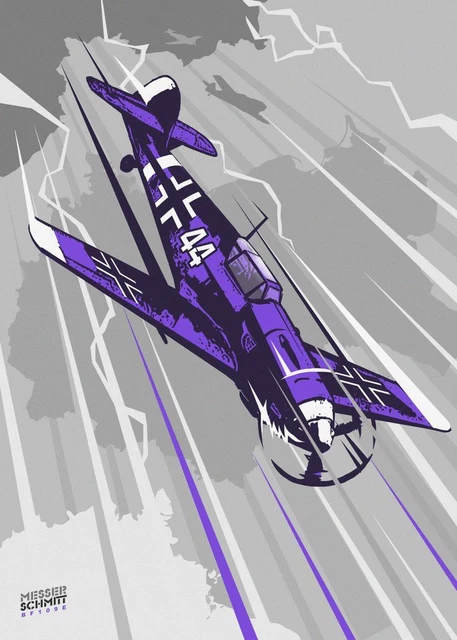 WW2 PROPAGANDA POSTER Messerschmitt Bf 109 Ww2 German Propaganda Poster ...