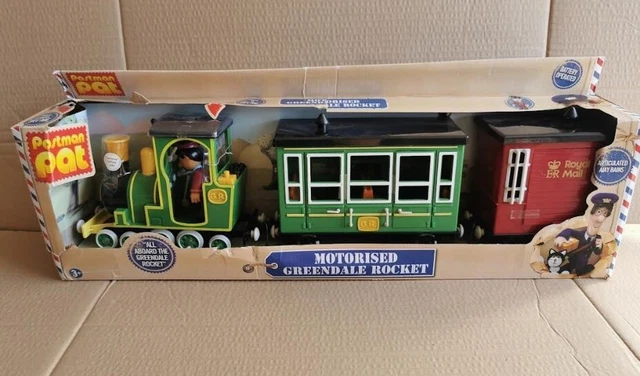 POSTMAN PAT GREENDALE Rocket Motorised & Push Train with Sounds £42.95 ...