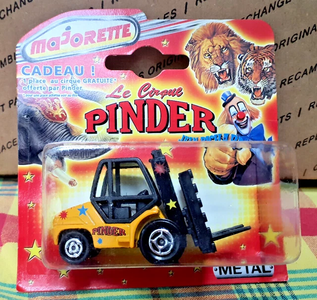 #273 - MAJORETTE Chariot Elevateur Cirque Pinder Jean Richard EUR 3,00 ...