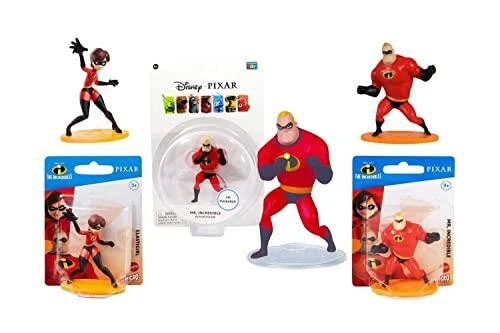 DP INCREDIBLES SET - Mr incredible, Elastigirl 5cm & Mr incredible 8cm ... DP INCREDIBLES SET - Mr incredible, Elastigirl 5cm & Mr incredible 8cm ...