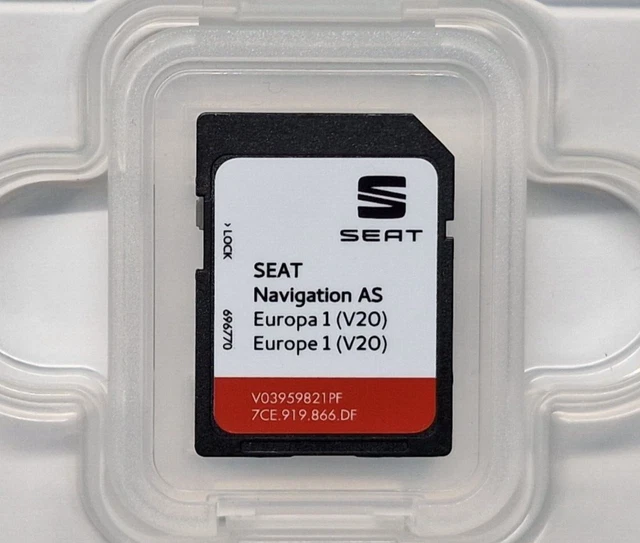 NEW 2025 SEAT V2 Map Sat As Mib2 Ibiza / Leon / Sd Card Nav 6Po 919 866 Pf: £31.91 - PicClick UK