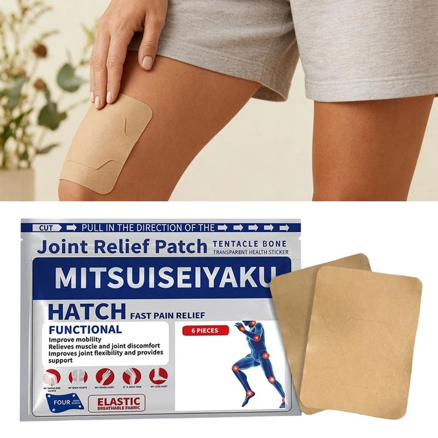 6PCS JOINT RELIEF Patch Health Sticker - Relieves Muscle And Joint ...