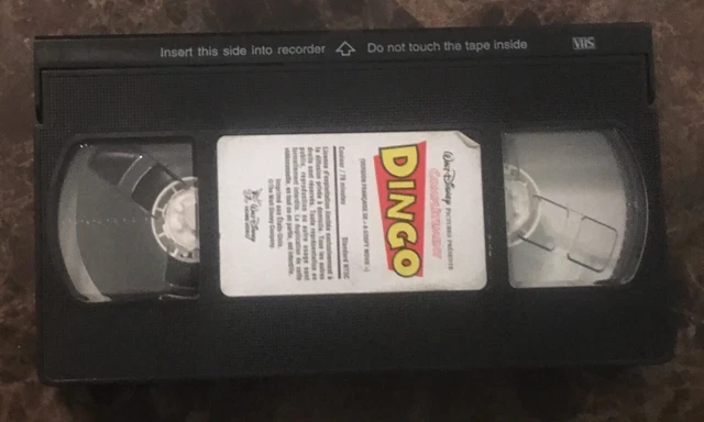 *VHS FRENCH MOVIE Complètement Dingo (Dingo et Max) - Walt Disney ...