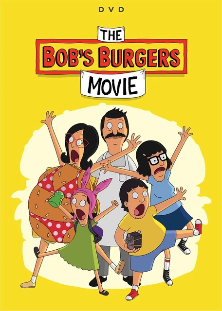 BOBS BURGERS MOVIE (DVD) Kristen Schaal Zach Galifianakis Keven Kline ...