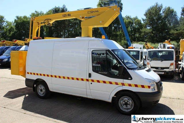 2010 FORD TRANSIT Skyking 125RA Access Platform Cherry Picker - 12.5 ...