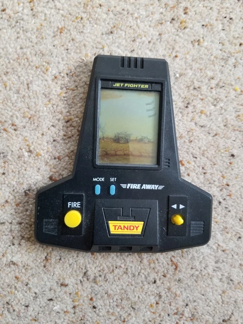 VINTAGE TANDY JET Fighter Vintage 1990 LCD Handheld Electronic Game ...