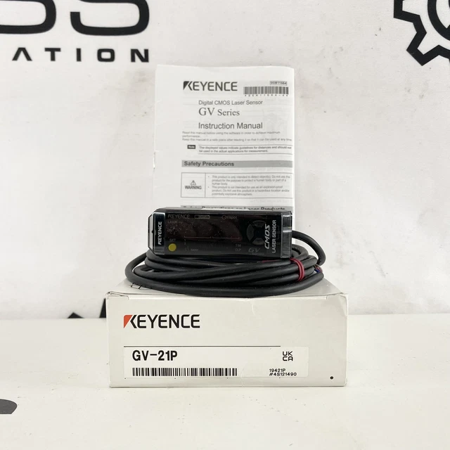 KEYENCE GV-21P AMPLIFIER Unit CMOS Laser Sensor SHIPS FROM USA £100.44 ...