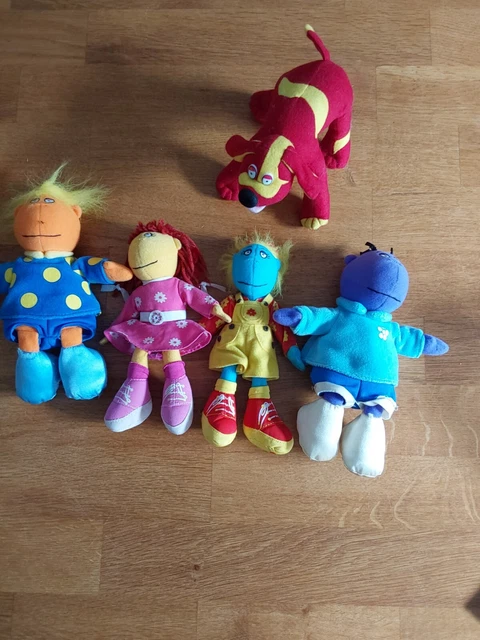 BUNDLE OF TWEENIES BBC Plush Soft Toy Figures Hasbro Dolls Fizz Milo ...