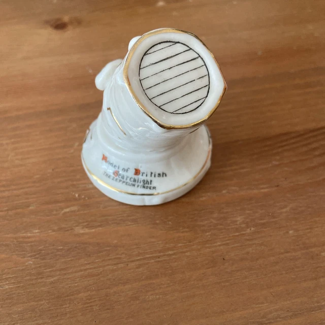CARLTON CHINA Model Of British Searchlight The Zeppelin Finder ...