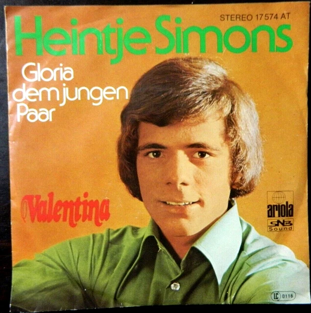 HEINTJE SIMONS 7" Gloria dem jungen Paar VG+/VG+ Ger.Press EUR 6,00 ...