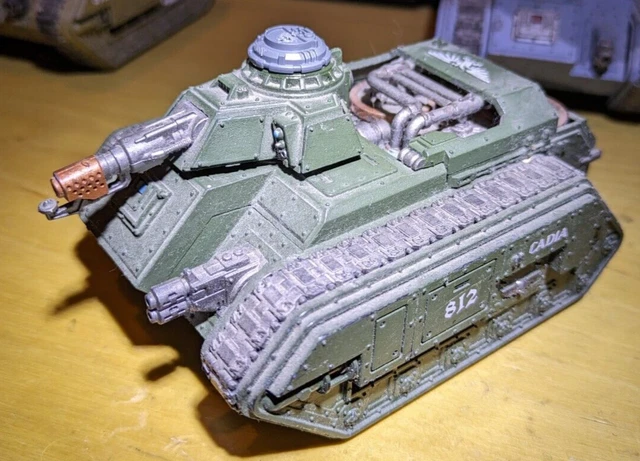 WARHAMMER 40K IMPERIAL Guard Hellhound Tank Metal OOP - Astra Militarum ...