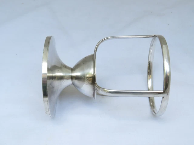 ANTIQUE SILVER PLATE Hamilton Stand / Torpedo Bottle Stand Mappin ...