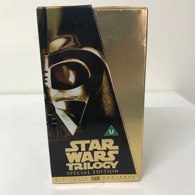 STAR WARS TRILOGY VHS Box Set Special Edition Digitally Mastered Cert U ...