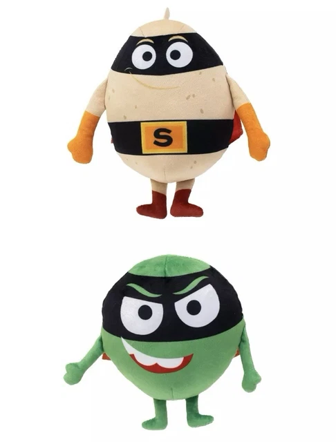 SUPERTATO & EVIL Pea Soft Plush Toys Bundle Supertato Book Series ...