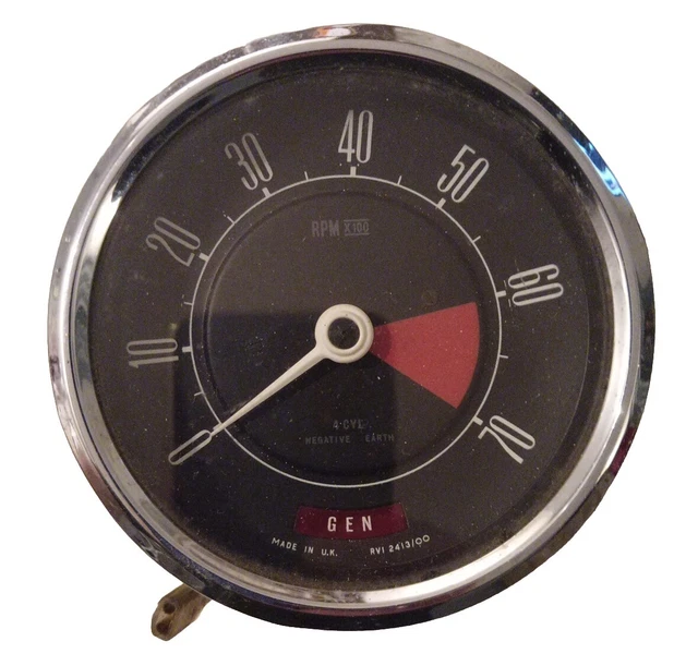 FORD CORTINA MK2 1600e Rev Counter Tachometer EUR 145,88 - PicClick DE