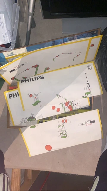 PHILIPS ME1200 MECHANICAL ENGINEER TECHNICAL BUILD KIT -L55.5cm- GOOD ...