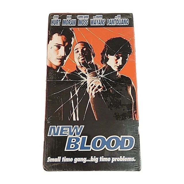 NEW BLOOD VHS (Columbia Tristar, 2000) Blockbuster Movie John Hurt Nick ...