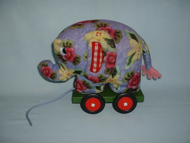 DRIVER DAN'S STORY Train Talking Pull Along Talullah Elephant Plush ...