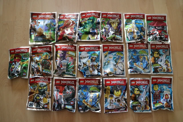 LEGO NINJAGO LIMITED Edition Figuren aus Magazinen - 19 Figuren EUR 99 ...