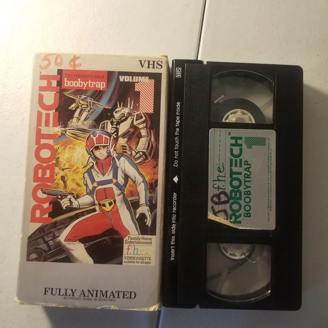 ROBOTECH VHS Vol 1 The Macross Saga Booby Trap £7.43 - PicClick UK