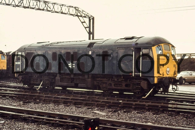 UK DIESEL TRAIN Railway Photograph Of Class 24 24023 Loco. Rm24-11 £1. ...