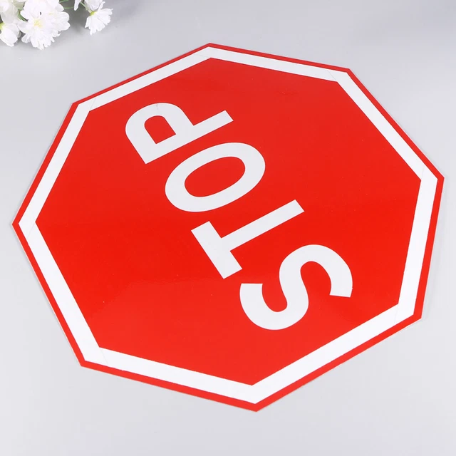 CARTELLO STOP-AWARD ROSSO segnale stradale stop Das EUR 21,41 - PicClick IT