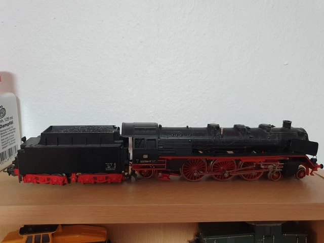 MÄRKLIN EISENBAHN ANALOG HO H0 Lok Rangierlok Dampflok mit Dampf und ...