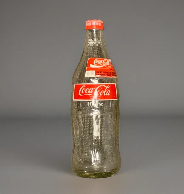 VINTAGE COCA-COLA (COKE) Large Glass Bottle 1.5 Litre $40.00 - PicClick CA