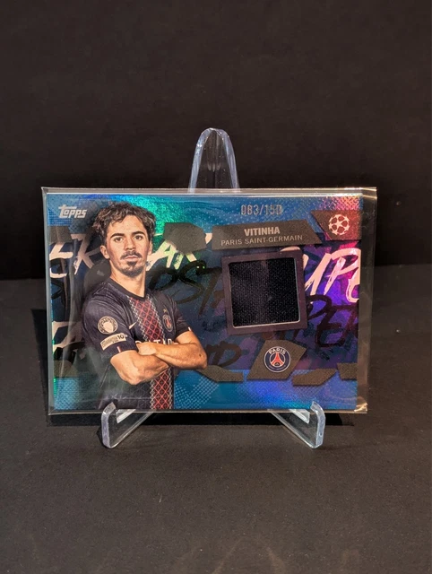 TOPPS UCC FLAGSHIP 25/26 - Vitinha Relic Patch 83/150 EUR 29,99 ...