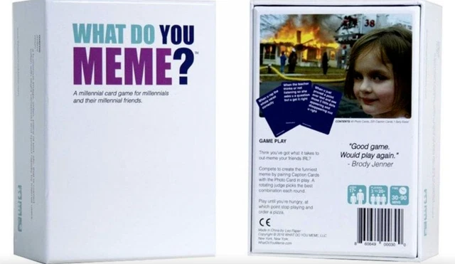 WHAT DO YOU Meme? Brand New | Fun Adult Party Card Game | Perfect For ...